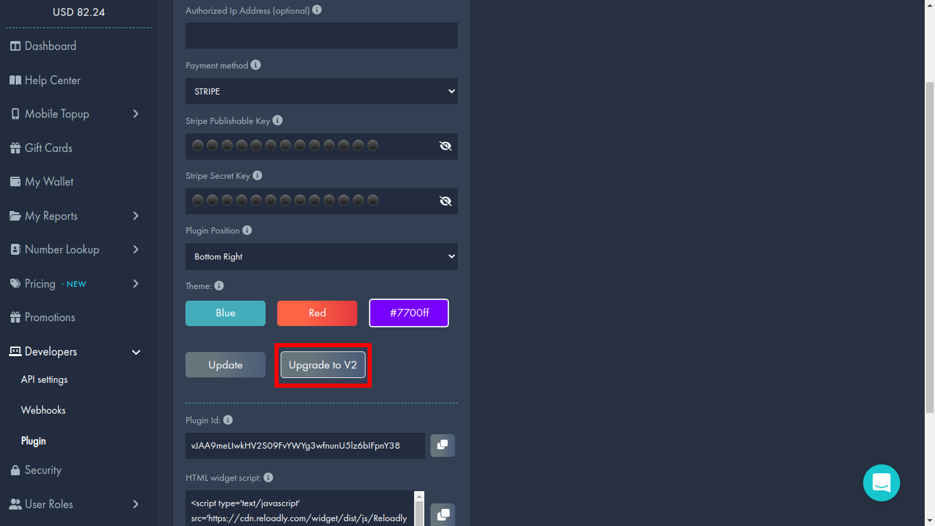 How to migrate to Reloadly Plugin V2 - Reloadly